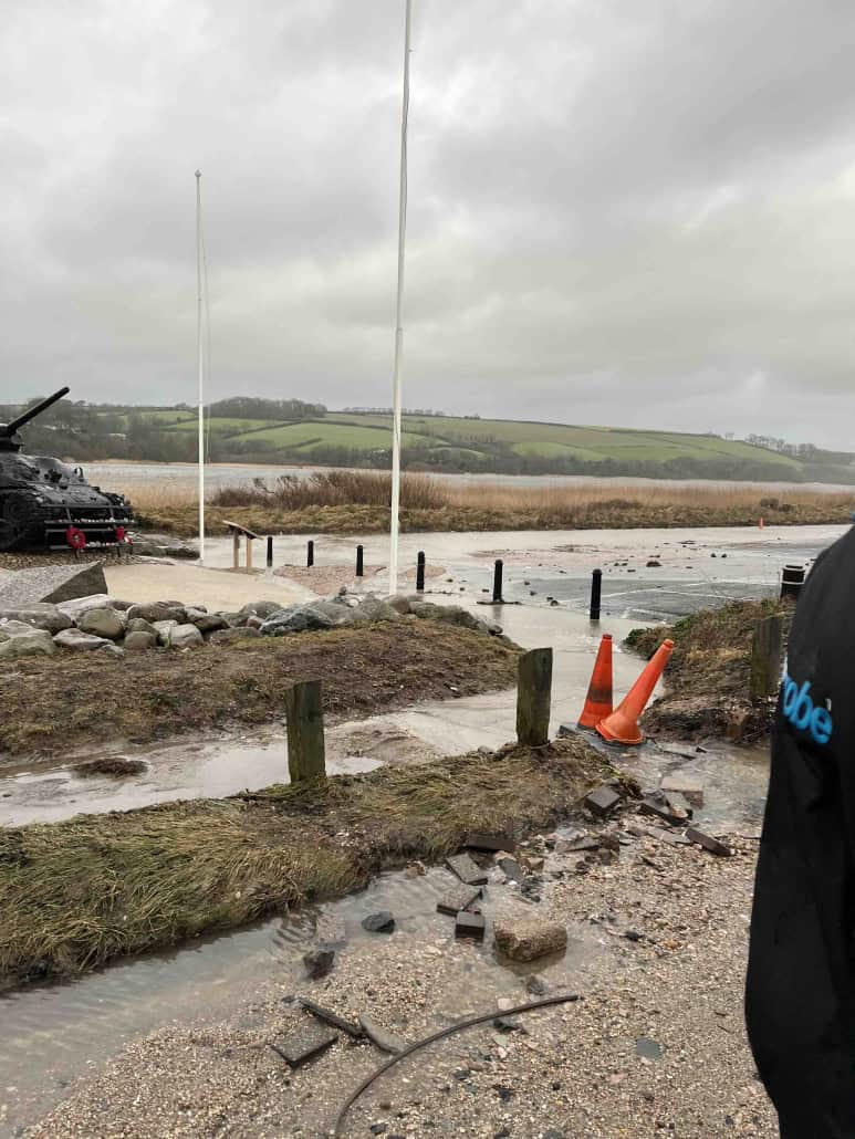 Ingrid wreaks havoc at Torcross, Beesands and Hallsands – Stokenham ...
