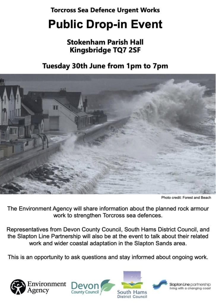 Torcross Sea Defences – public drop-in event with the Environment ...